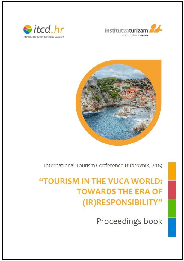 “TOURISM IN THE VUCA WORLD: TOWARDS THE ERA OF (IR)RESPONSIBILITY ...